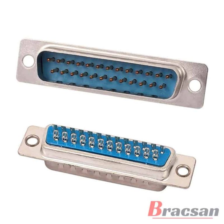 CONECTOR DB25 25 PINES MACHO PARA SOLDAR | Bracsan