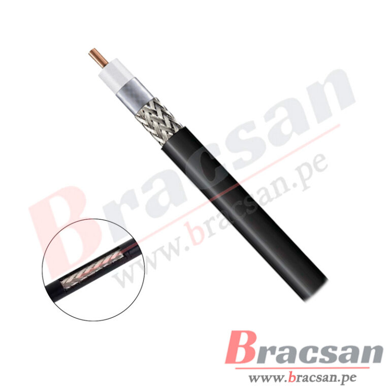 CABLE COAXIAL DE COBRE SOLIDO RG-8/U IMPEDANCIA 50 Ohm AMPHENOL TFC ...